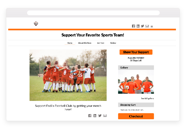 Commercio Company Stores for Promo Distributors